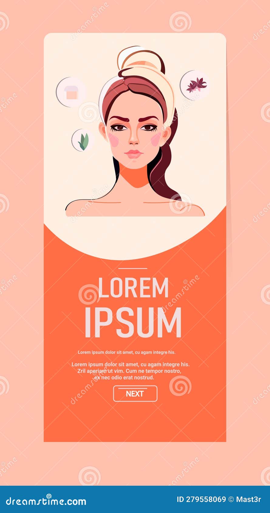 Beauty Woman With Perfect Makeup Beautiful Professional Make Up Salon