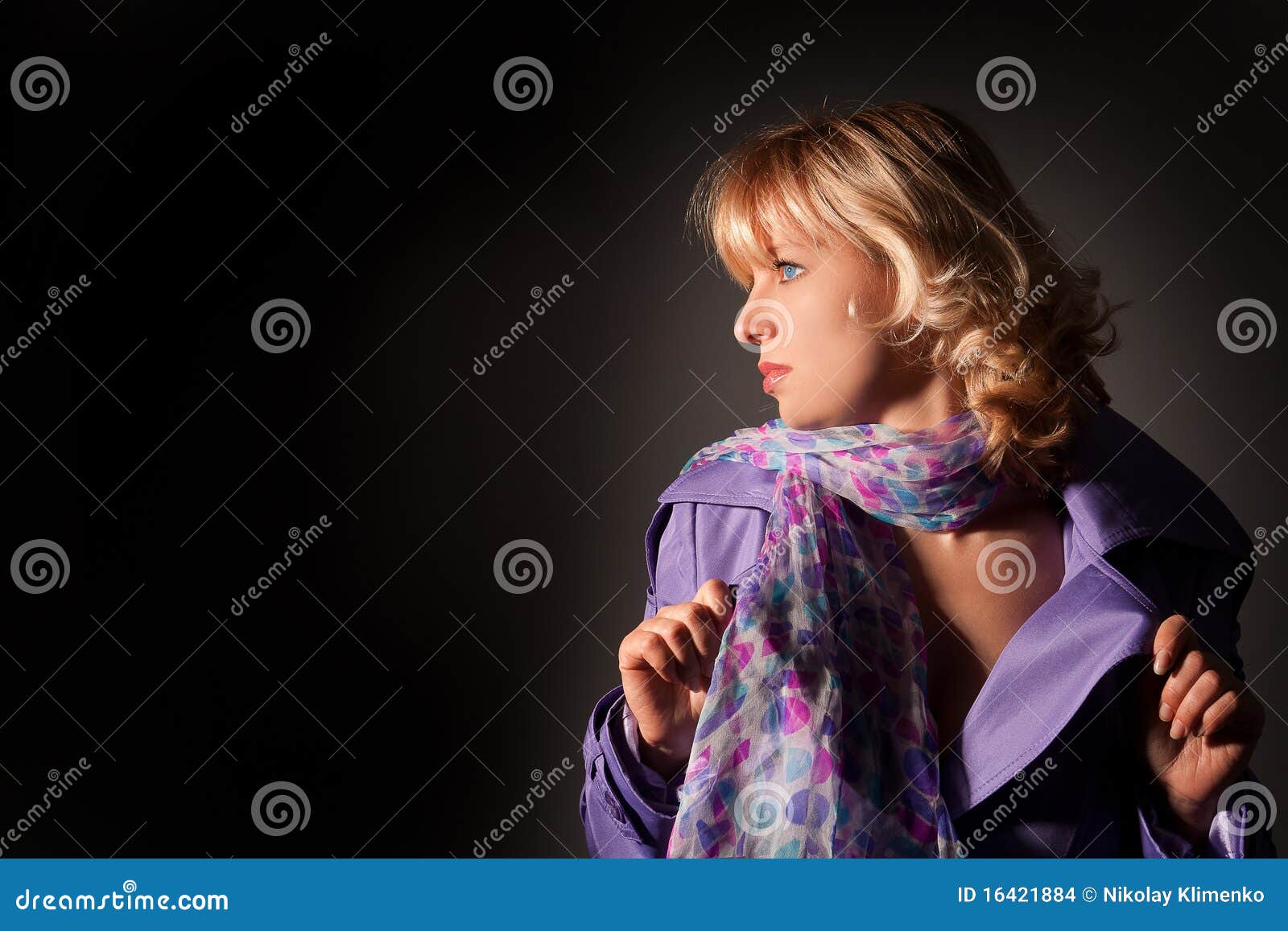 Beauty woman studio shoot stock photo. Image of female - 16421884