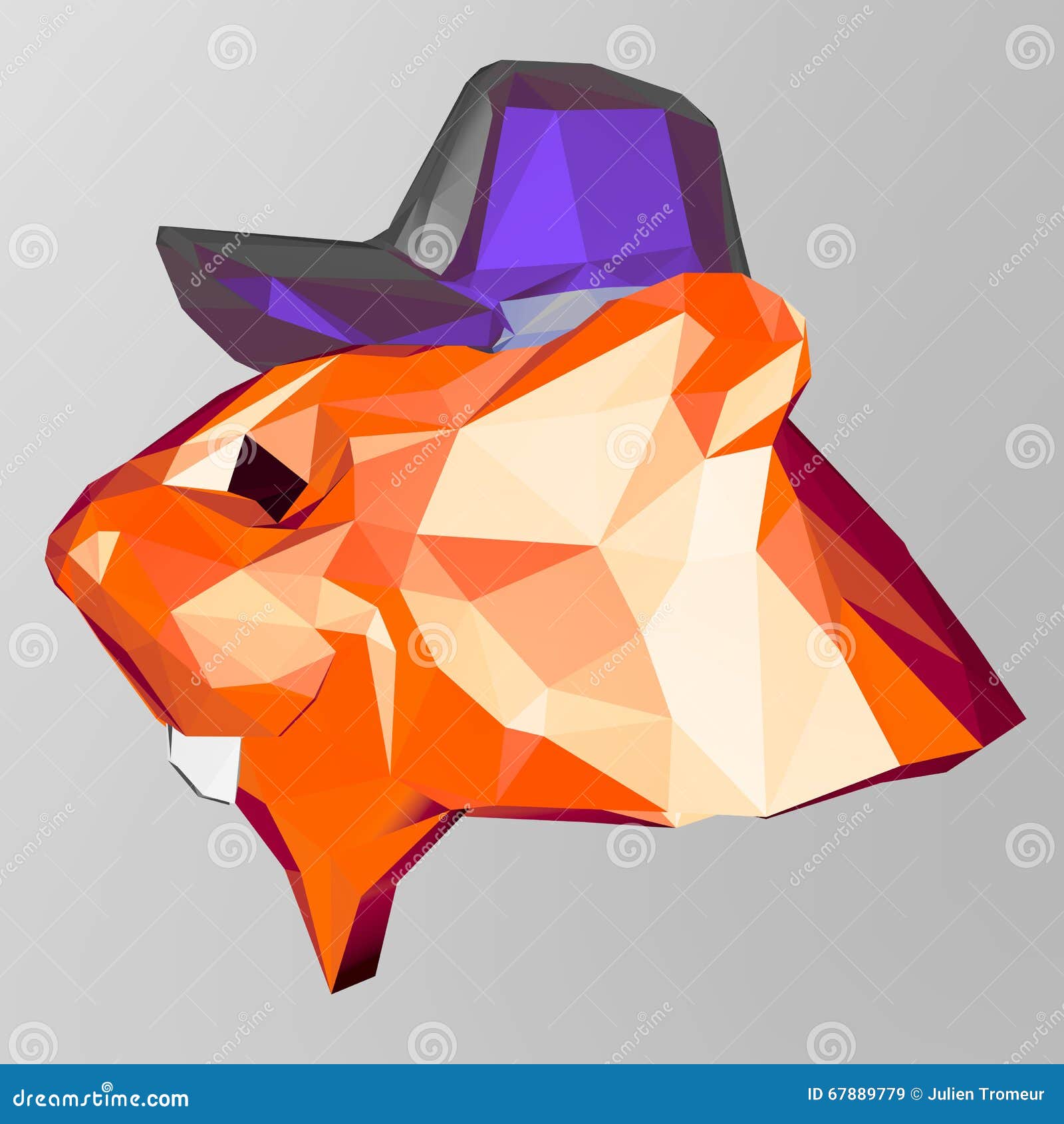 Beaver stock illustration. Illustration of geometric - 67889779