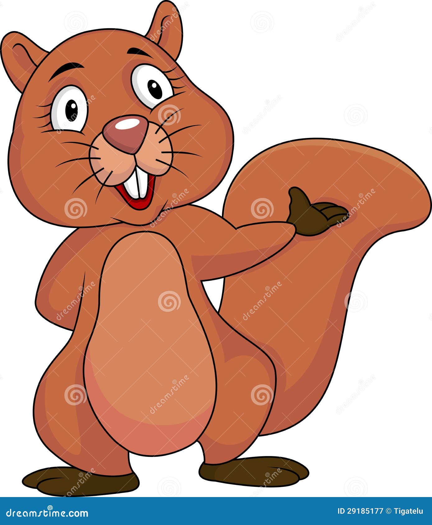 Beaver cartoon stock vector. Illustration of cute, clipart - 29185177