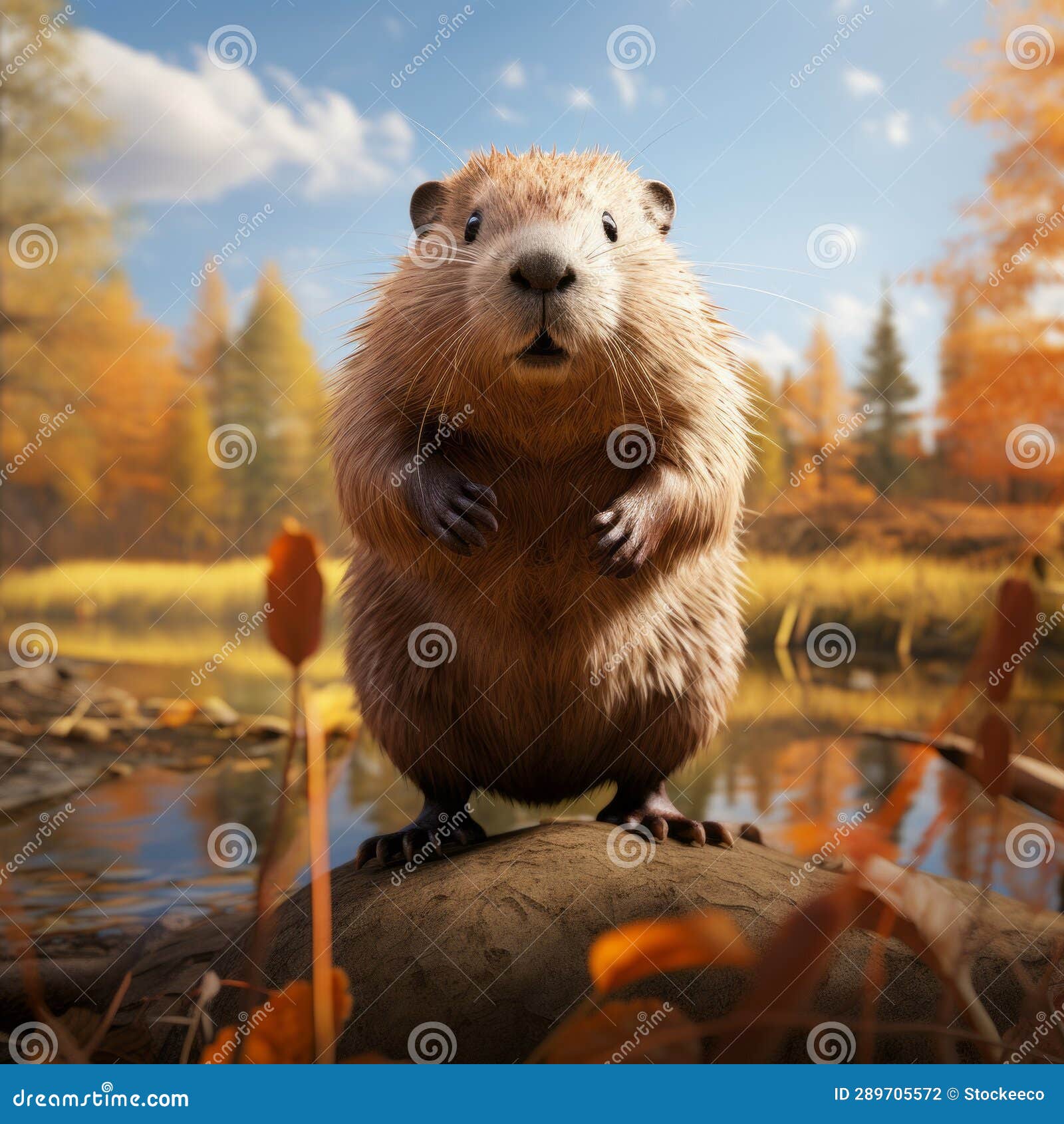Stunning Photorealistic Beaver Artwork: Ultra-sharp, Hyper-realistic ...