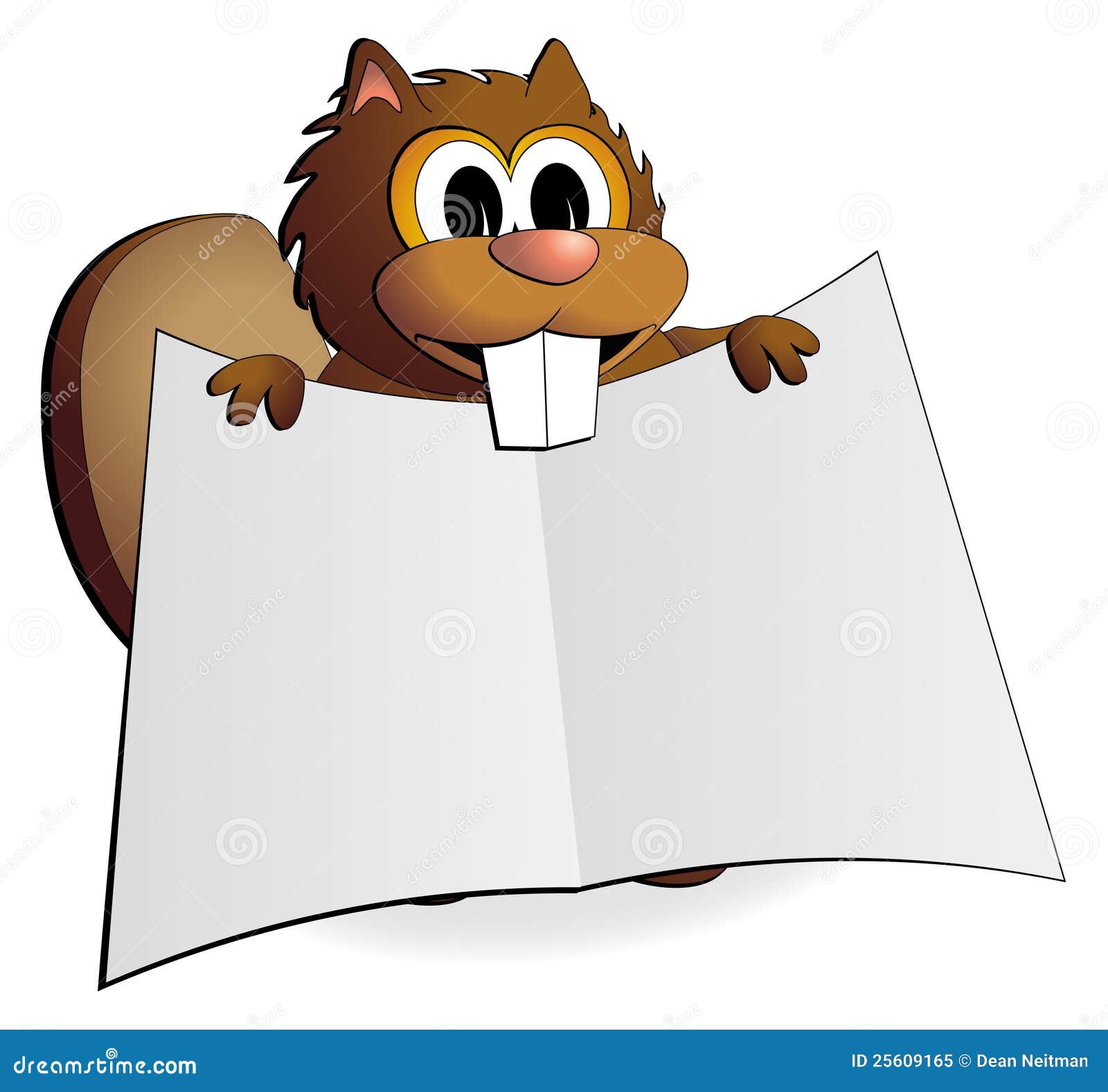 Beaver Explanation stock illustration. Illustration of cute - 25609165