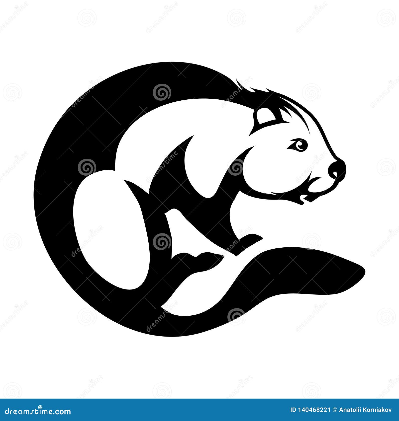 Beaver Logo Vector, Creative Beaver Logo Design Concepts Template, Icon ...