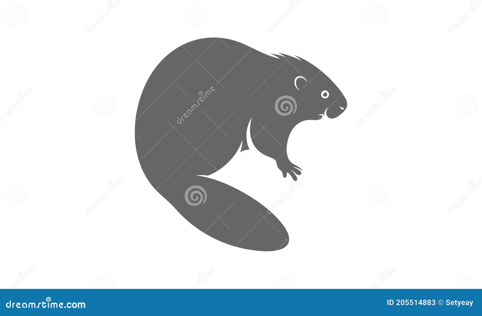 Beaver Logo Vector, Creative Beaver Logo Design Concepts Template, Icon ...