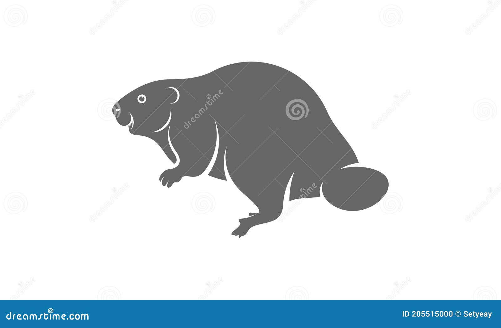 Beaver Logo Vector, Creative Beaver Logo Design Concepts Template, Icon ...