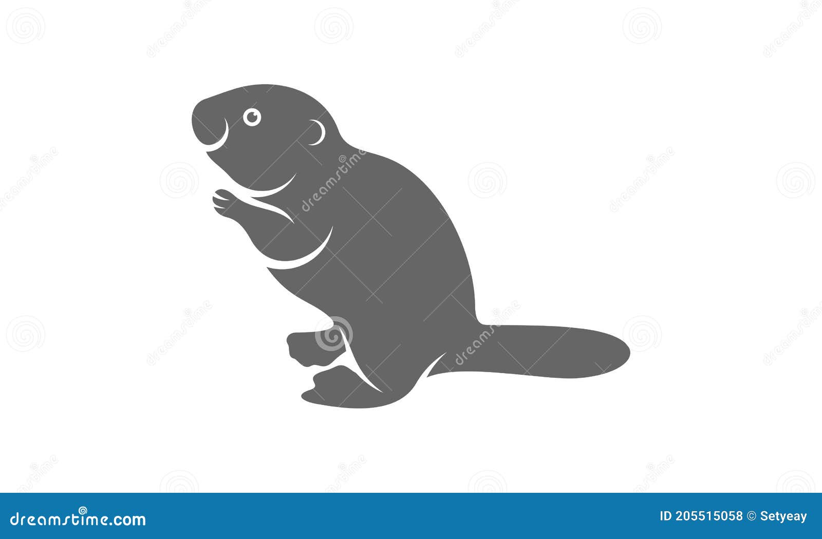 Beaver Logo Vector, Creative Beaver Logo Design Concepts Template, Icon ...