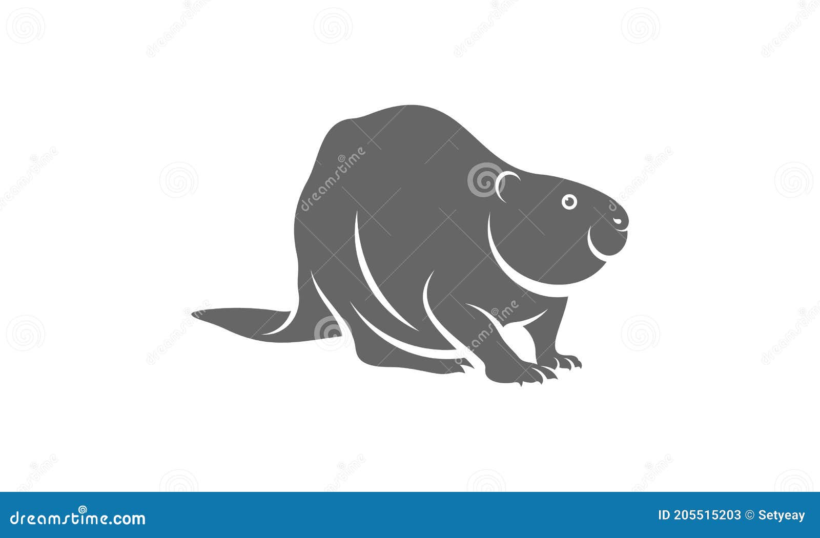 Beaver Logo Vector, Creative Beaver Logo Design Concepts Template, Icon ...