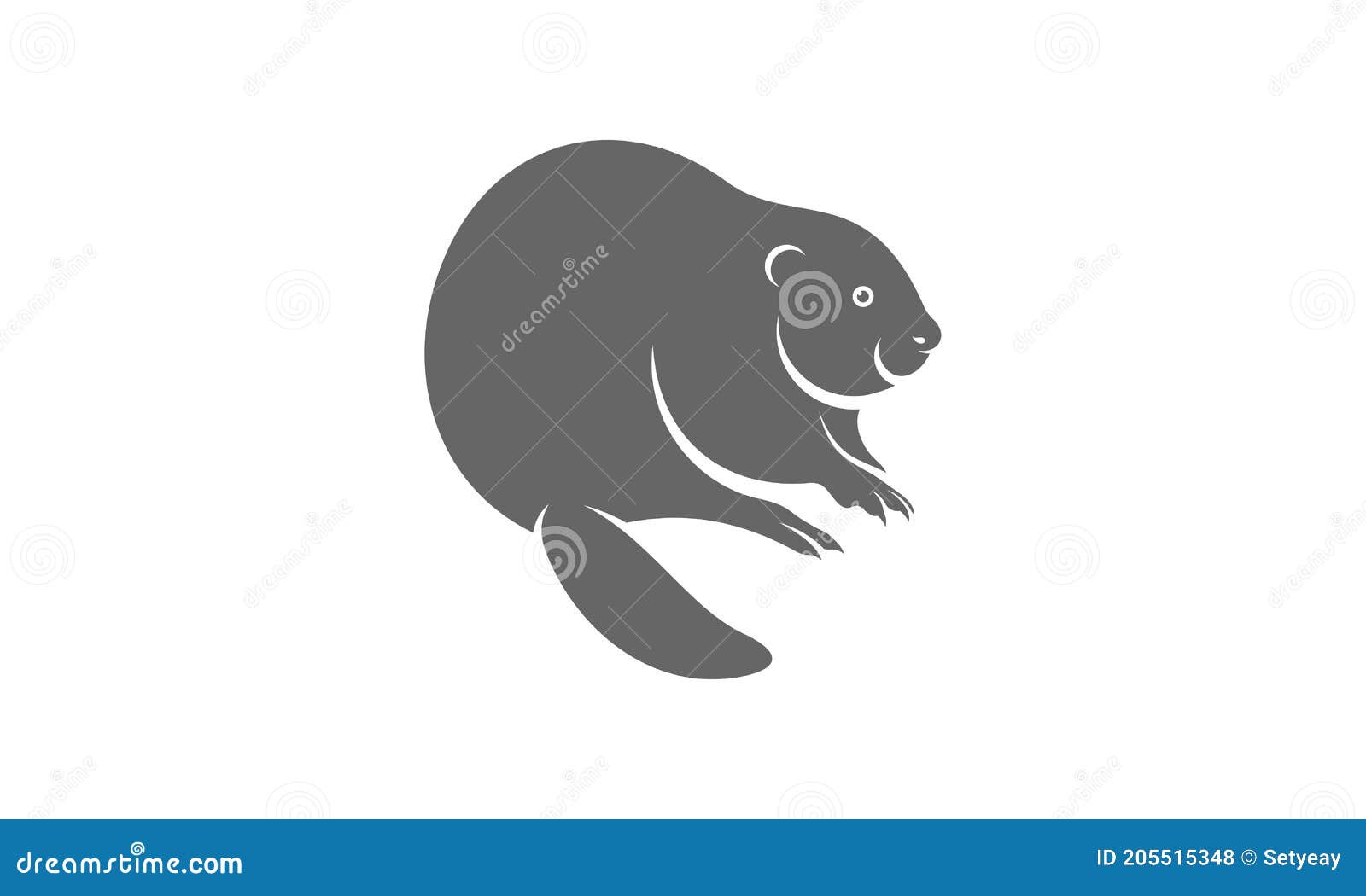 Beaver Logo Vector, Creative Beaver Logo Design Concepts Template, Icon ...