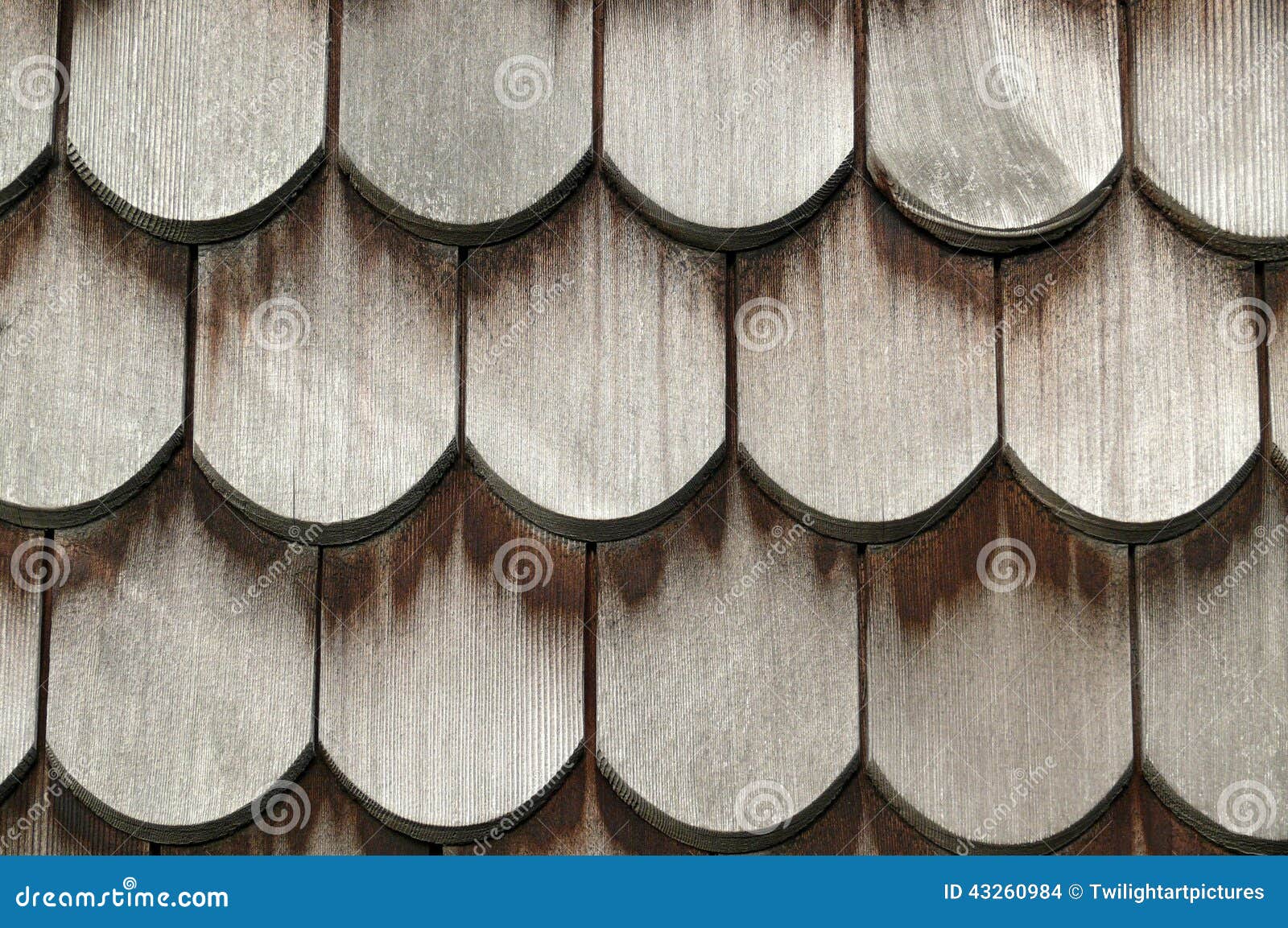 Beaver tail roof tiles stock photo. Image of wood, plate - 43260984