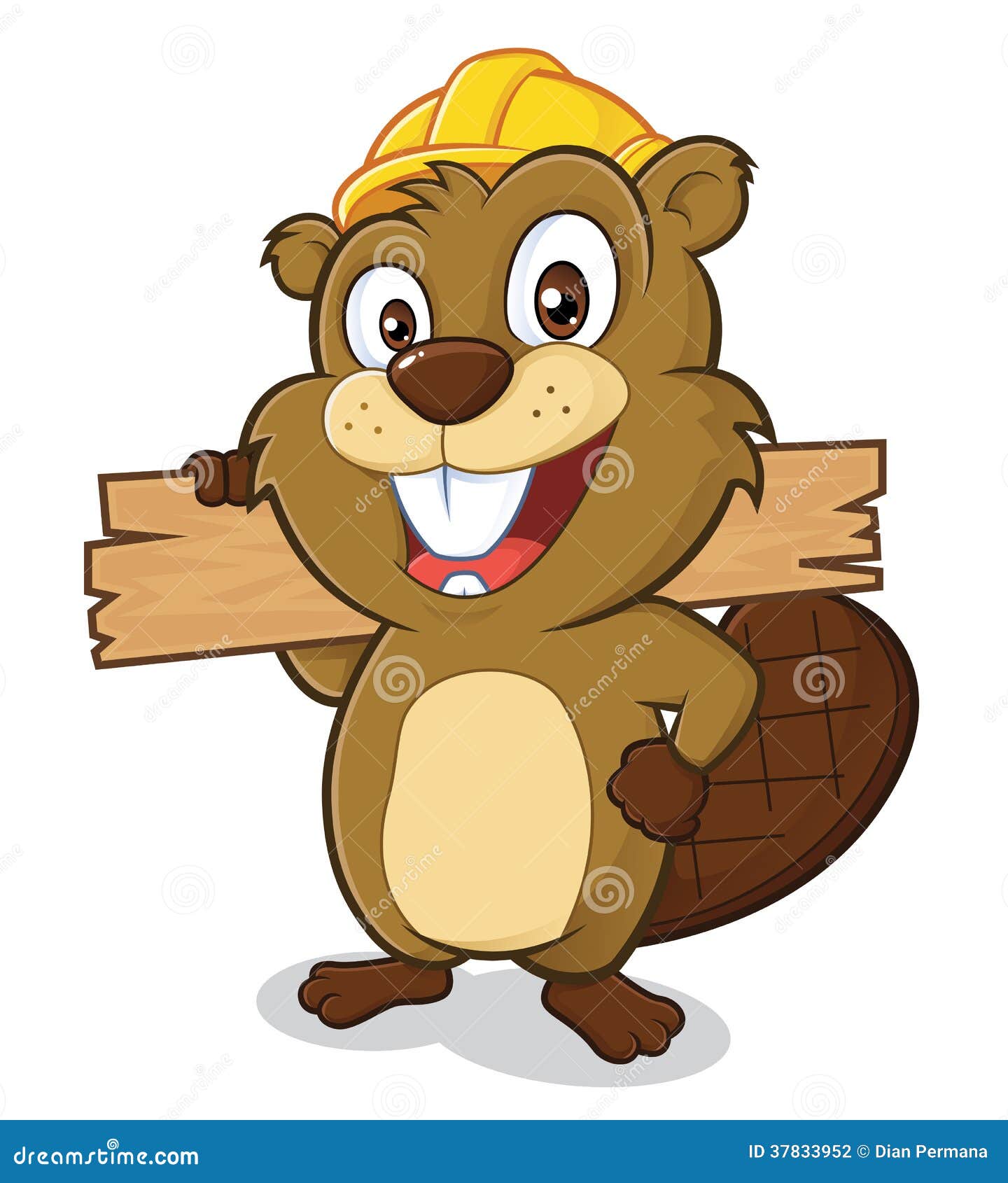Cartoon Beaver Hard Hat Stock Illustrations – 29 Cartoon Beaver Hard ...