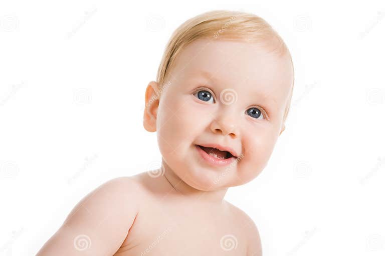 Bebé inocente foto de archivo. Imagen de inocente, descendiente - 9469356