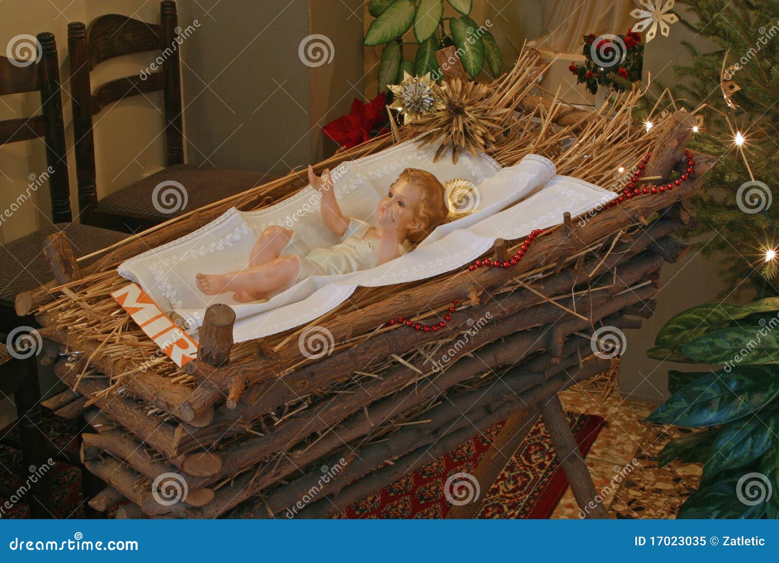 Bebé Jesús imagen de archivo. Imagen de belén, infante - 17023035