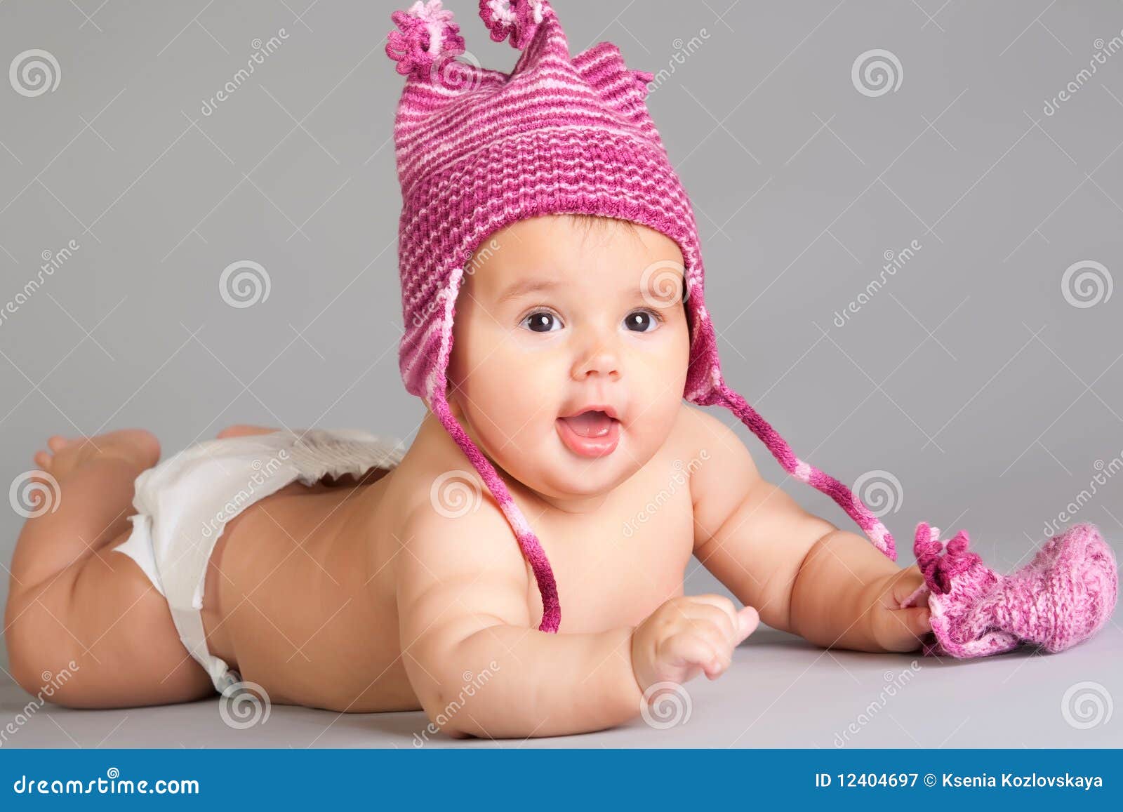 Bebé sonriente imagen de archivo. Imagen de sonriente - 12404697