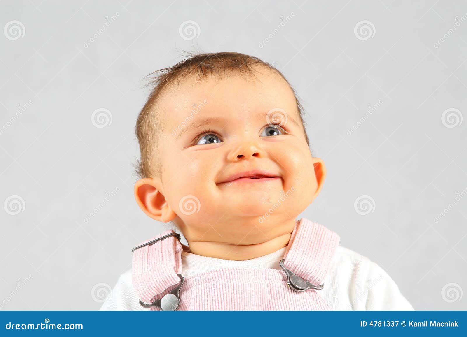 Bebé sonriente imagen de archivo. Imagen de lindo, vida - 4781337