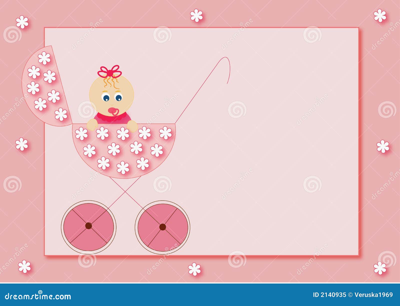 Bebê bem-vindo ilustração stock. Ilustração de menina - 2140935