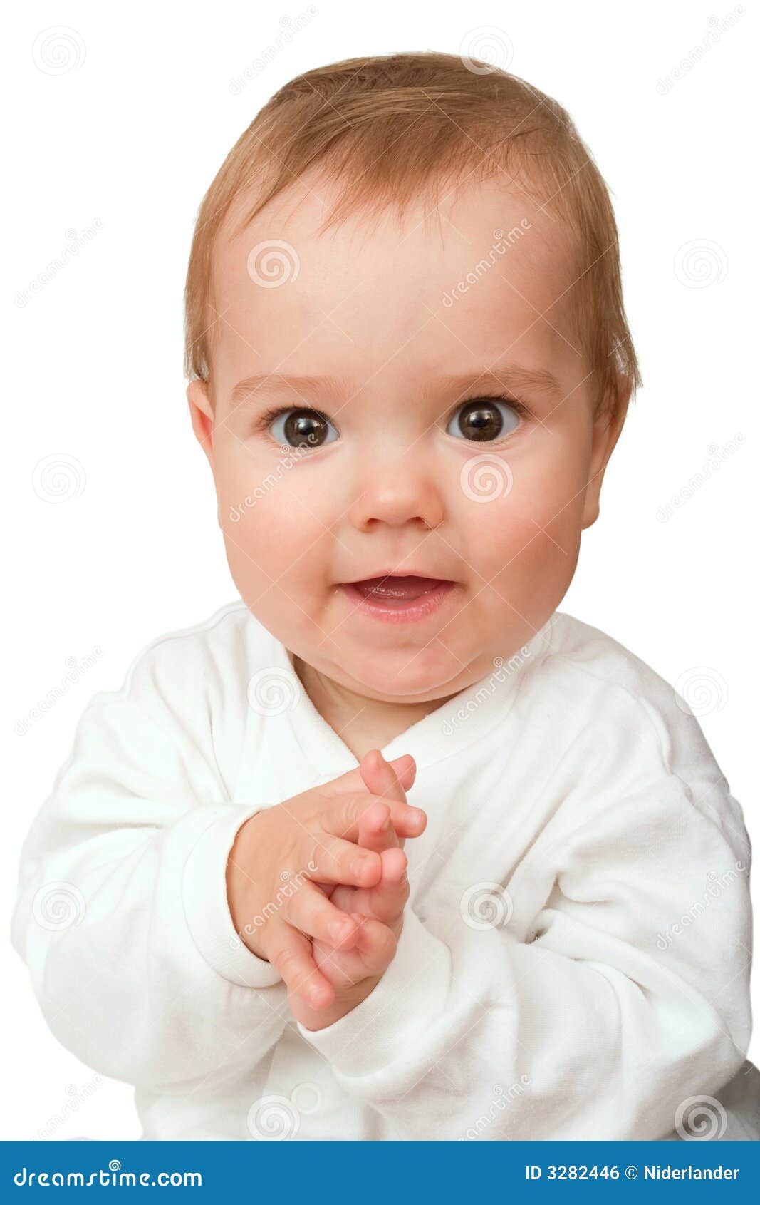 Bebê pequeno bonito foto de stock. Imagem de pequeno, vida - 3282446