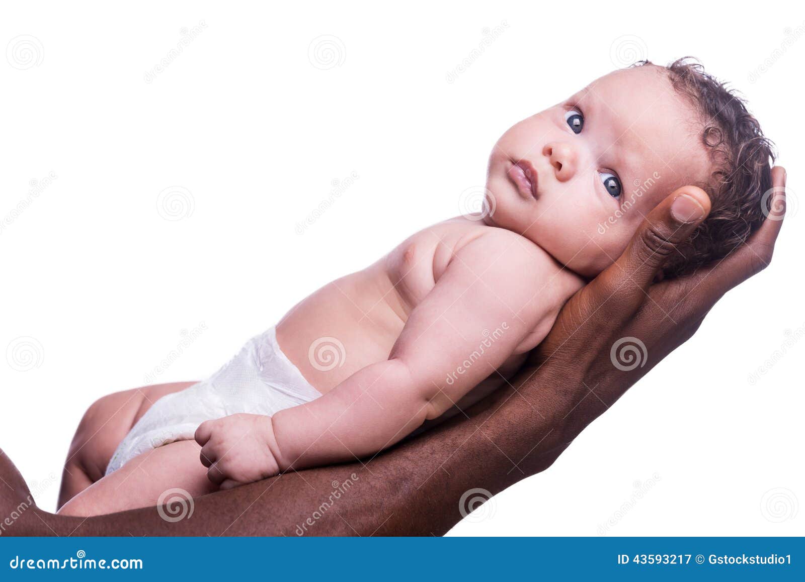 Bebê pequeno bonito imagem de stock. Imagem de descida - 43593217