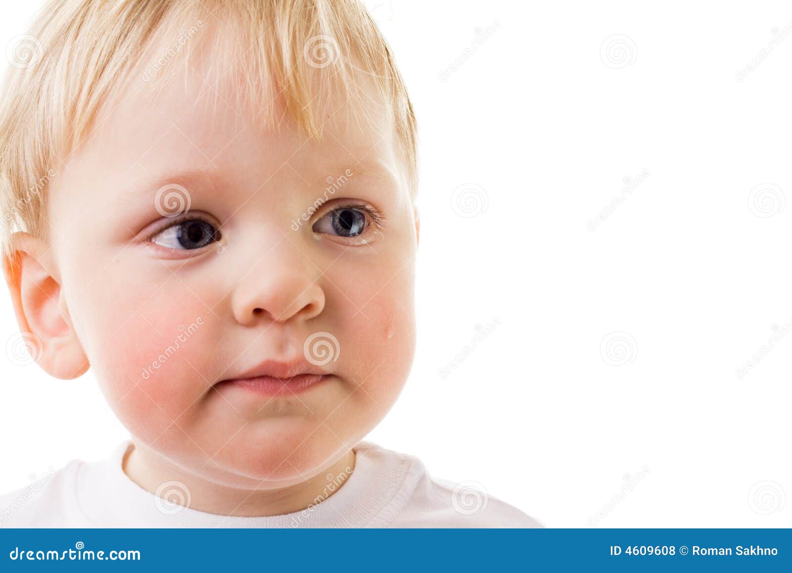 Bebê triste foto de stock. Imagem de cara, luto, queixoso - 4609608