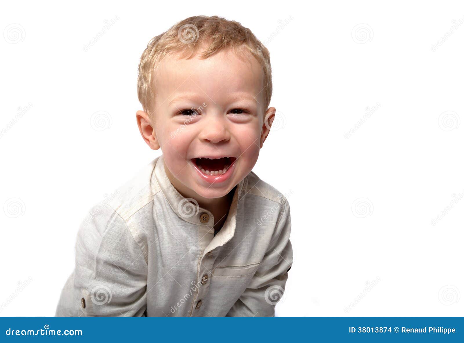 Bebe smiles stock photo. Image of white, cute, blond - 38013874