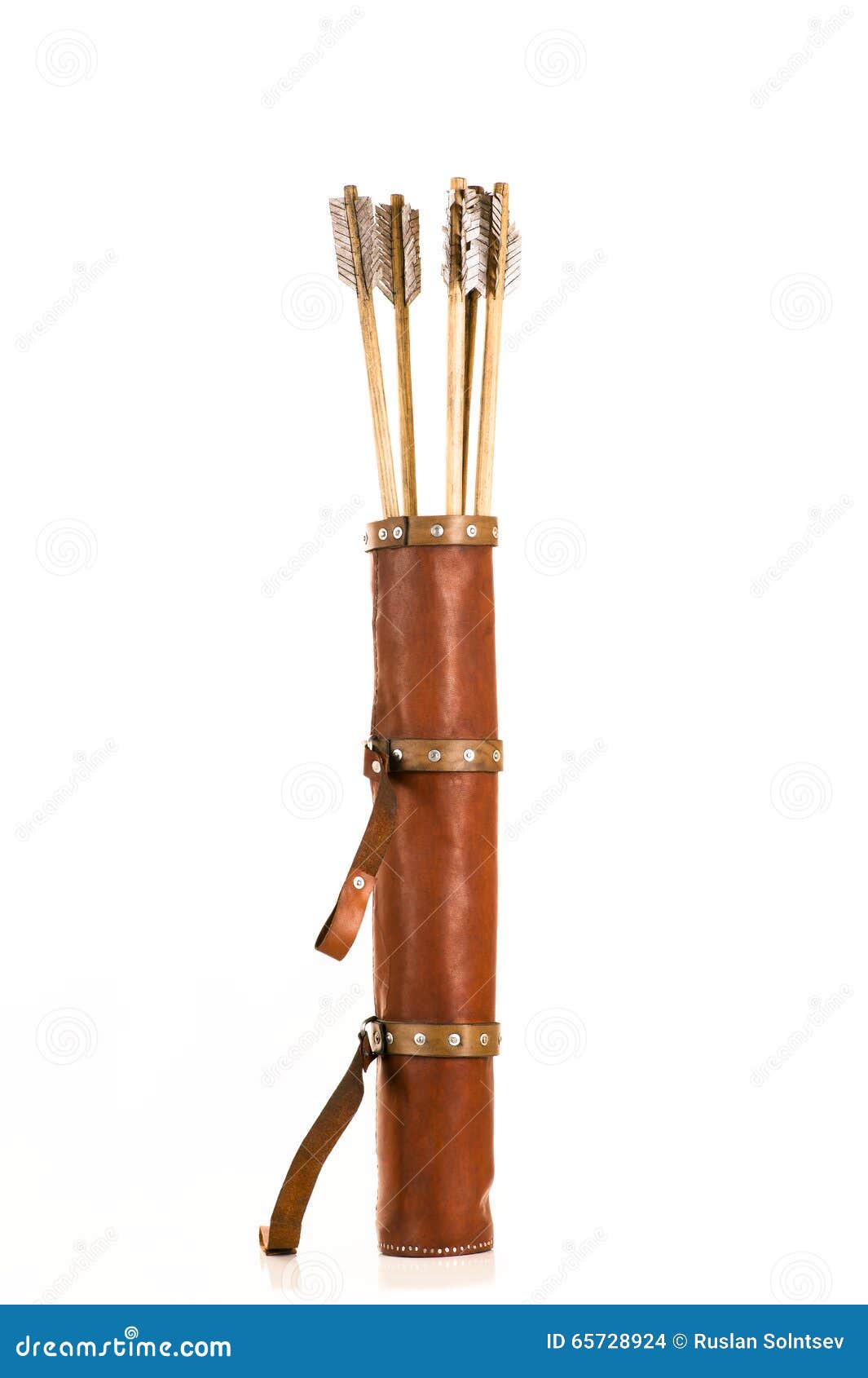 Beben Mit Den Pfeilen Lokalisiert Stockfoto - Bild von pfeile, beben ...