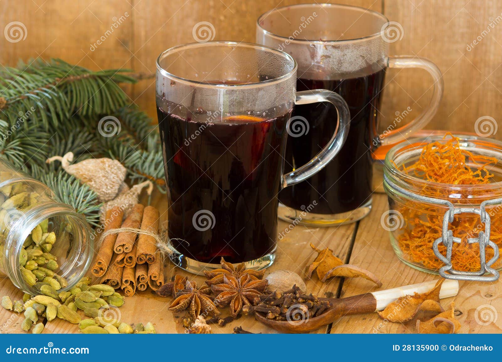 Bebida Caliente Del Invierno Foto de archivo - Imagen de seco, alimento ...