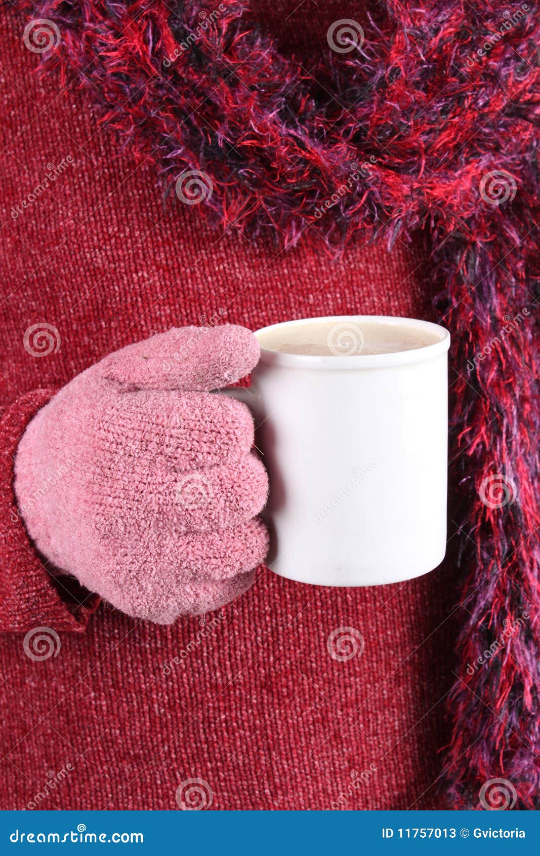 Bebida Caliente En Invierno Imagen de archivo - Imagen de bufanda ...