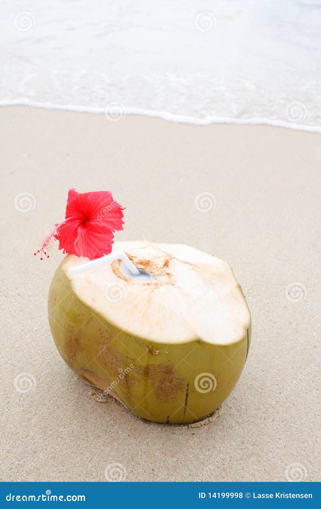 Bebida del coco foto de archivo. Imagen de fresco, vacaciones - 14199998