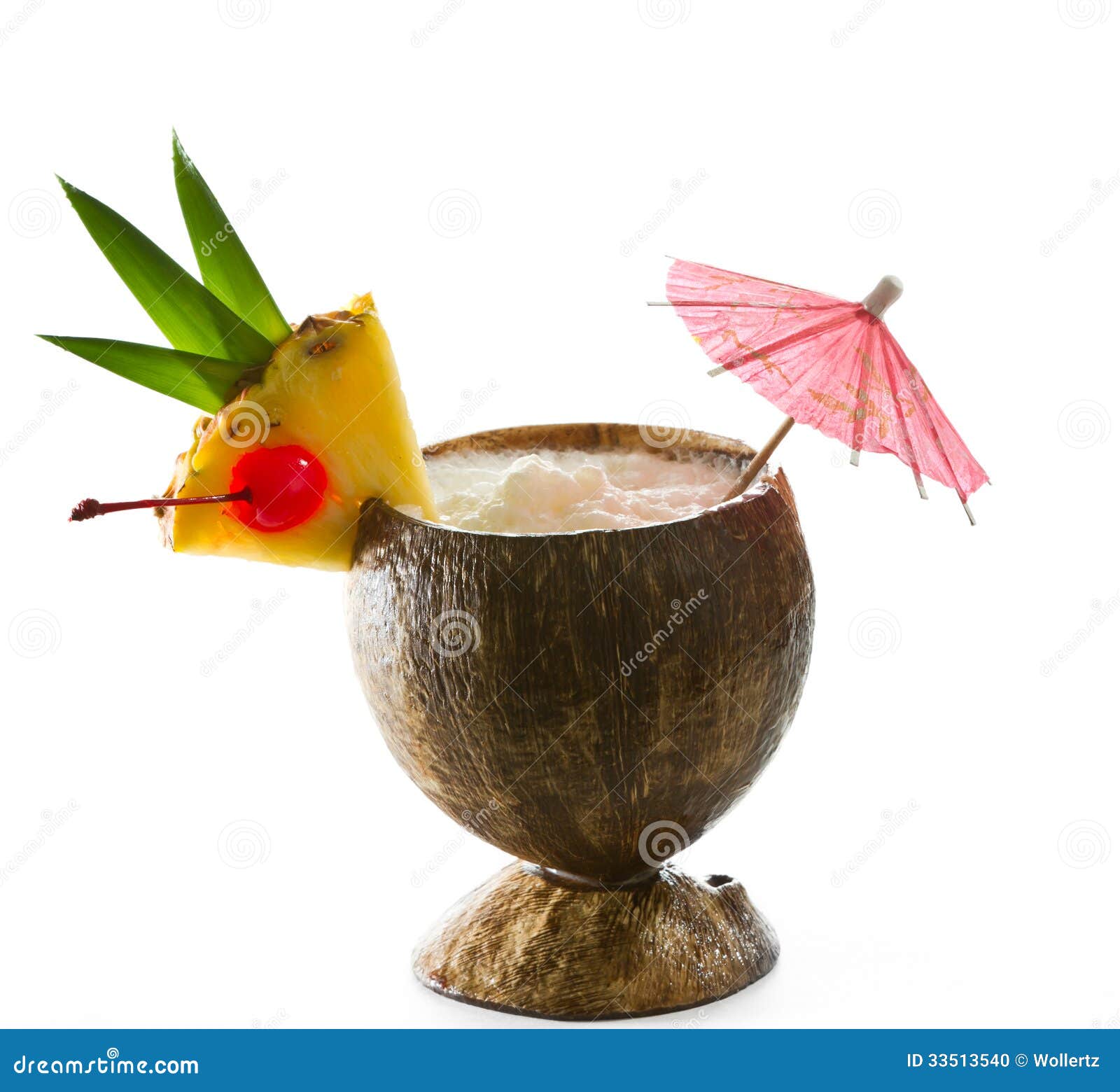 Bebida tropical del coco foto de archivo. Imagen de coctel - 33513540