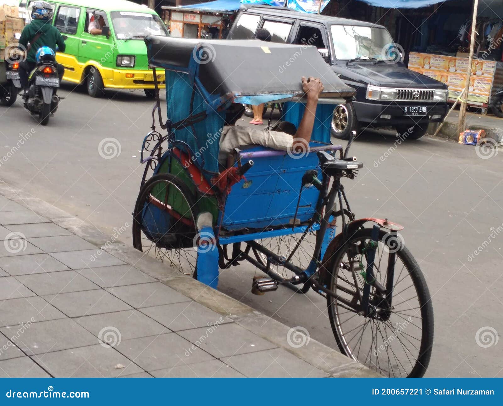 Beca is Indonesia Traditional, Bogor, Indonesia - 2020 Editorial Photo ...