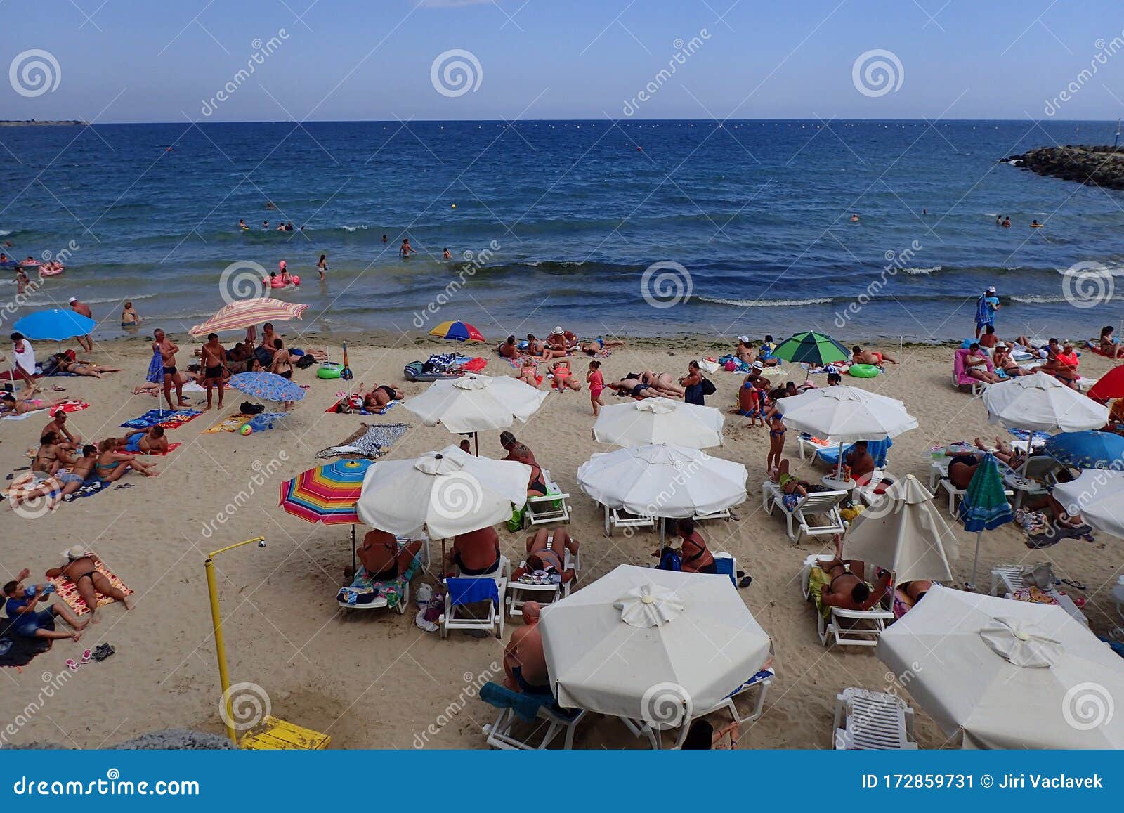 Beach at the Ravda village editorial photo. Image of sunset - 172859731