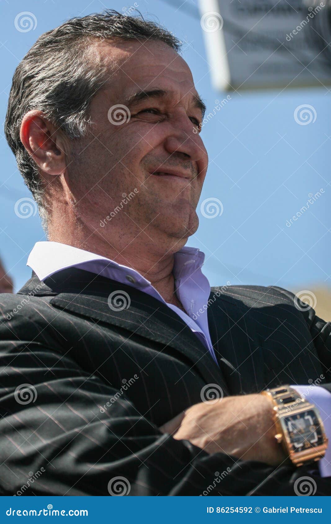 Becali george redaktionell arkivbild. Bild av ersättare - 86254592