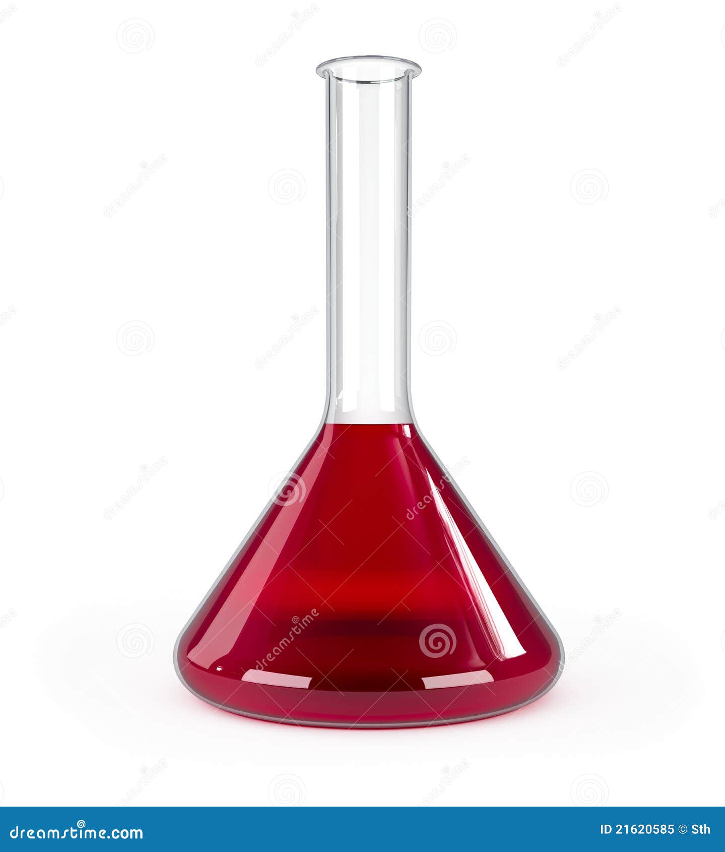 Becher de laboratoire illustration stock. Illustration du isolement ...