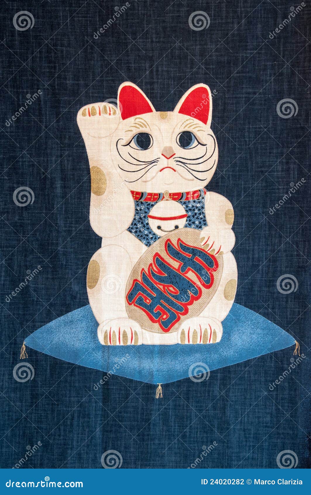 Beckoning cat stock photo. Image of asia, japan, beckoning - 24020282