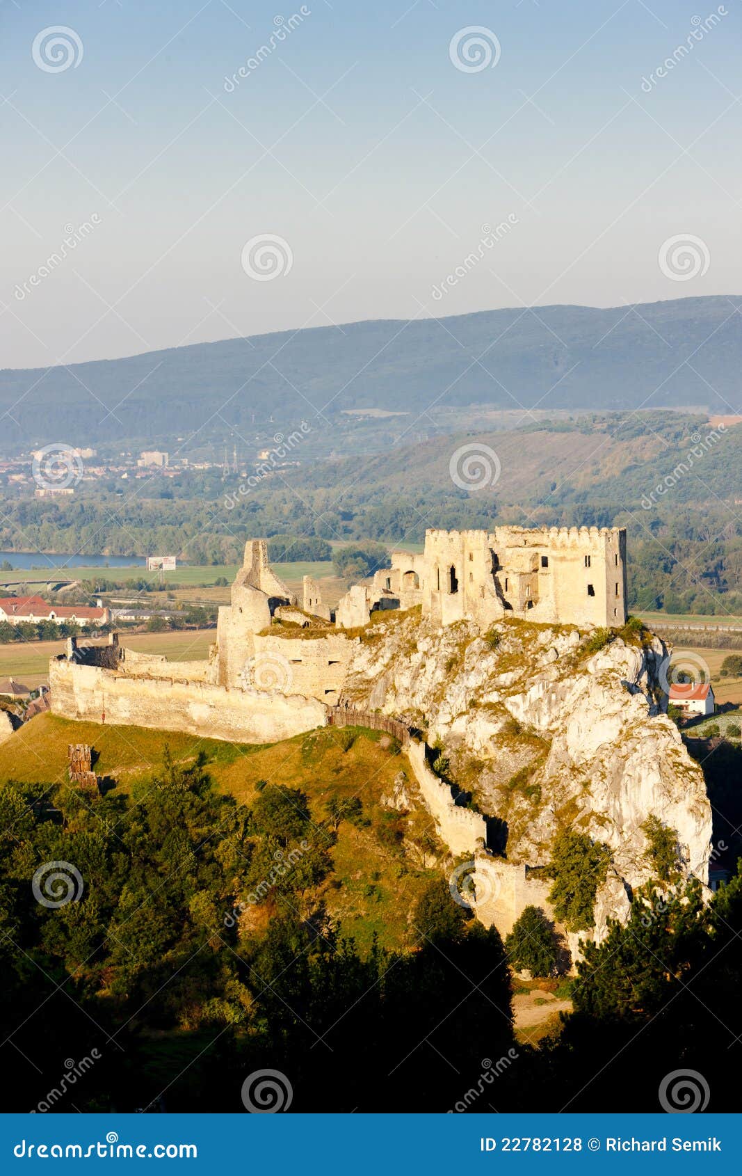 Beckov Castle stock photo. Image of historic, castle - 22782128