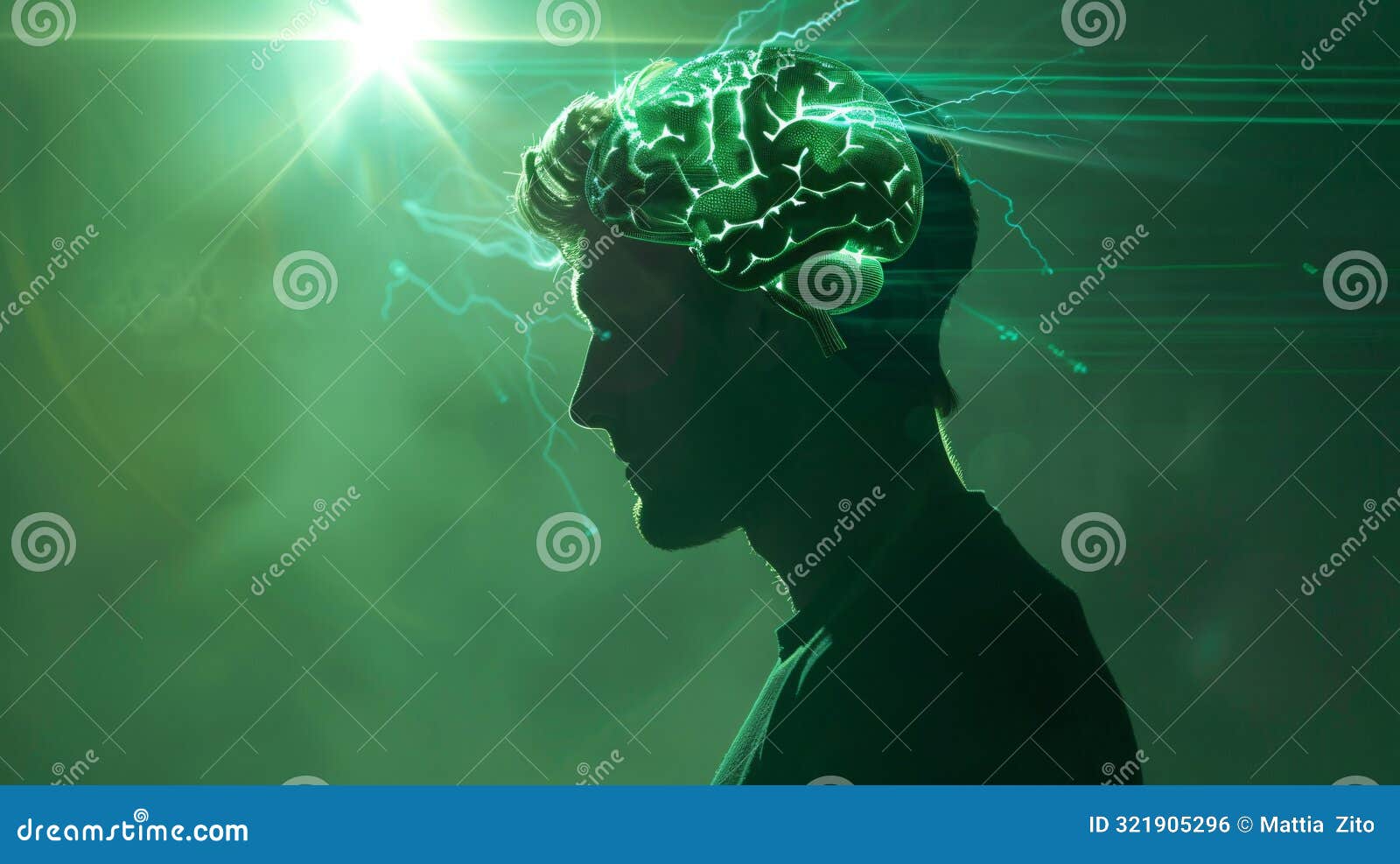Become One with Your Brain stock photo. Image of awareness - 321905296