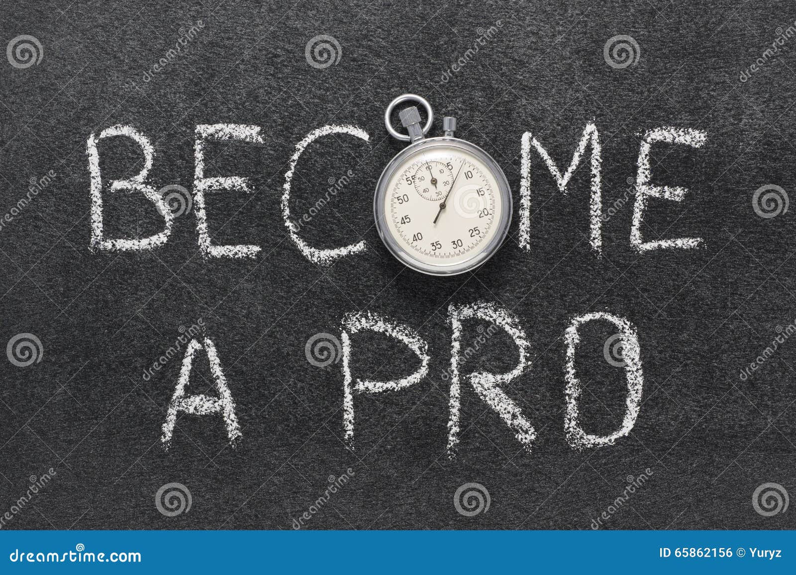 Become a pro stock photo. Image of motivation, profession - 65862156