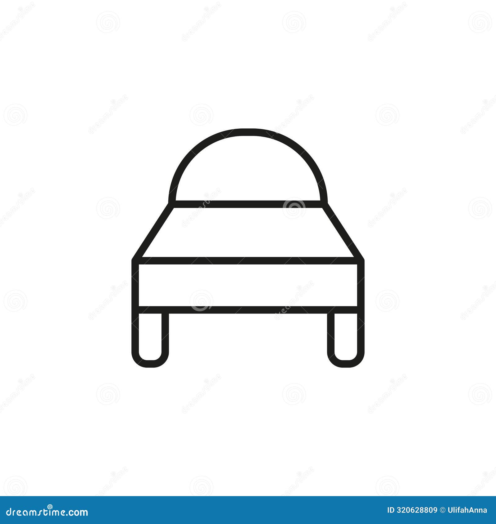 Bed Icon Vector Design Templates Simple and Modern Stock Vector ...