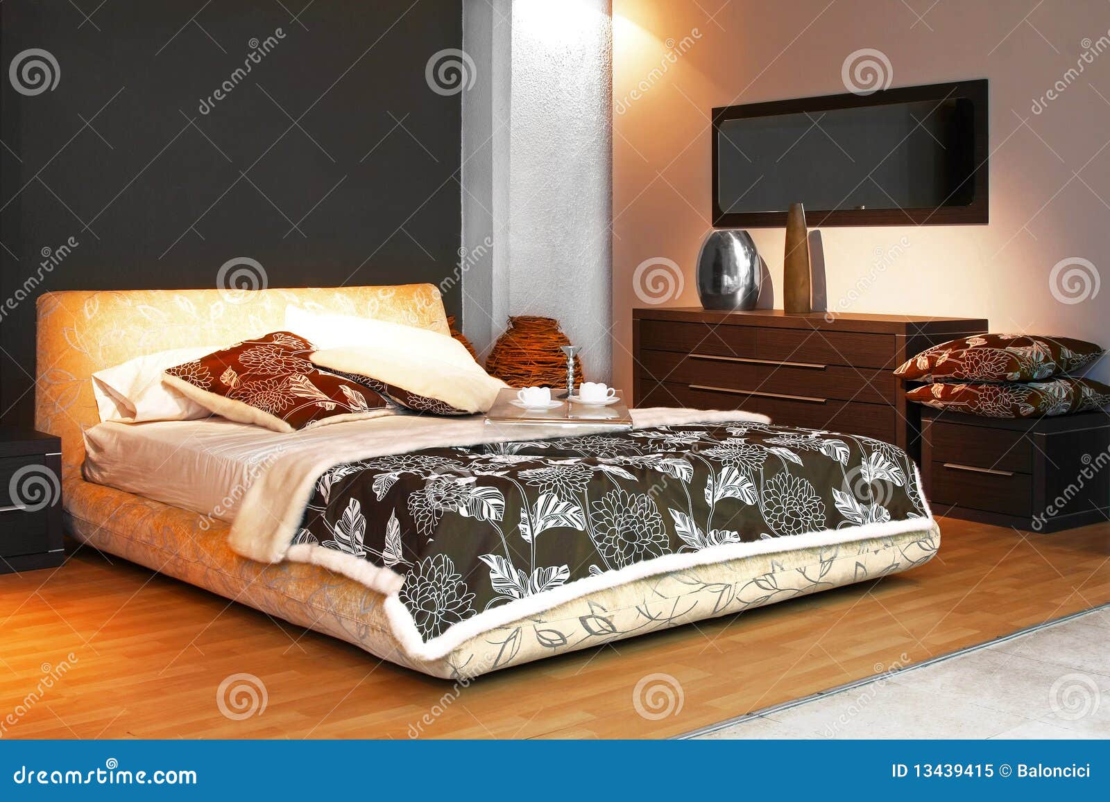 Bed angle stock image. Image of drawers, cabinet, breakfast - 13439415