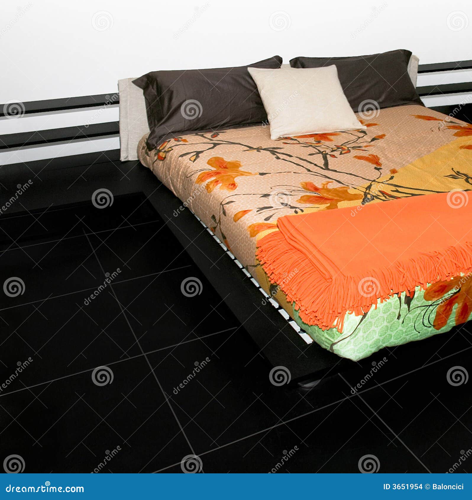 Bed angle stock photo. Image of night, comfort, modern - 3651954