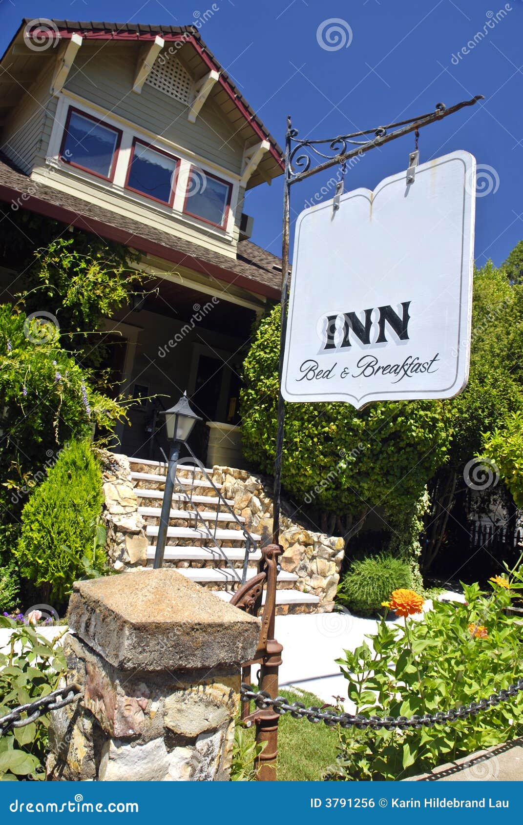 Bed and Breakfast Inn stock photo. Image of overnight - 3791256