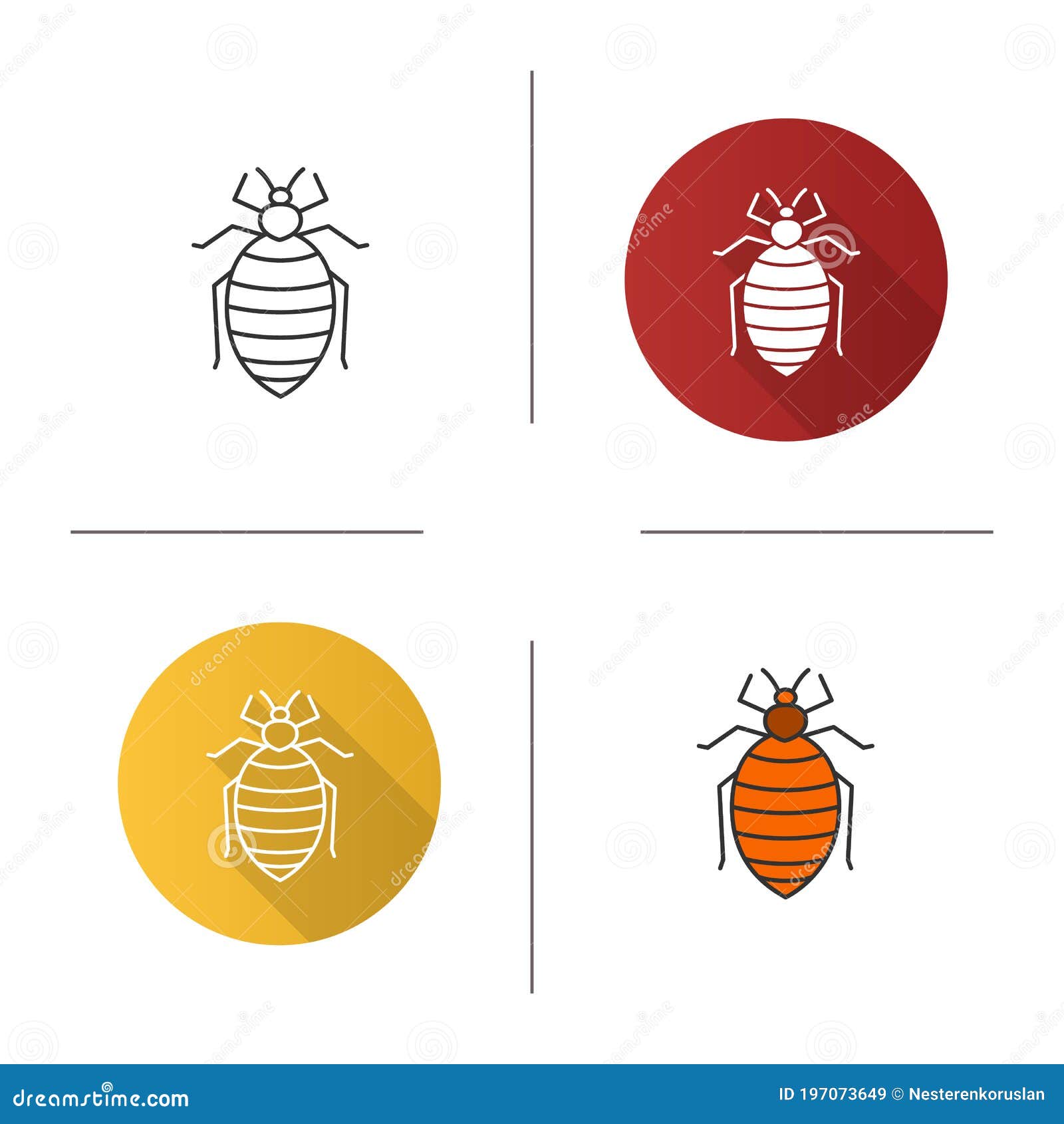 Parasite Isolated Icon. Simple Element Illustration From Hygiene ...