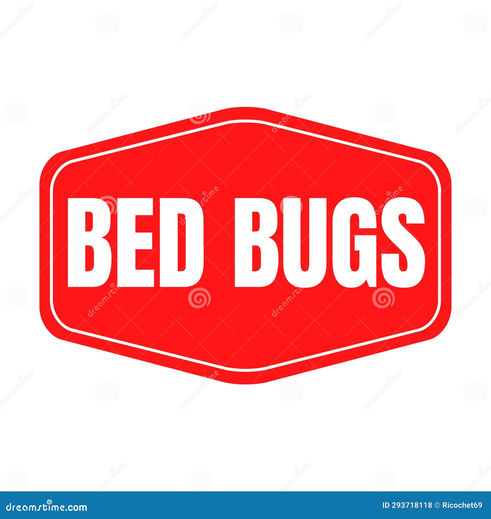 Bed bugs symbol icon stock illustration. Illustration of icon - 293718118
