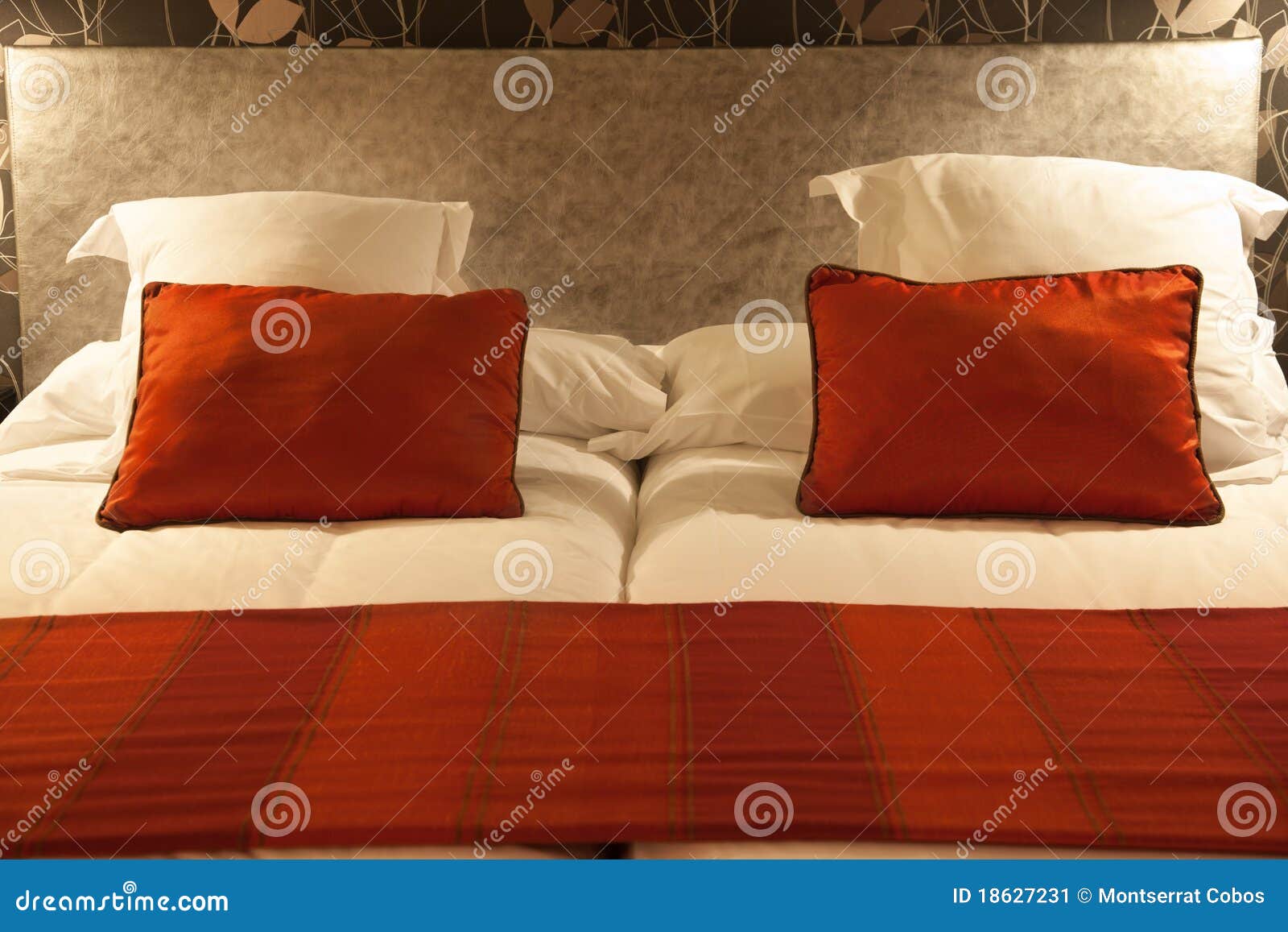 Bed closeup stock image. Image of illuminated, luxury - 18627231