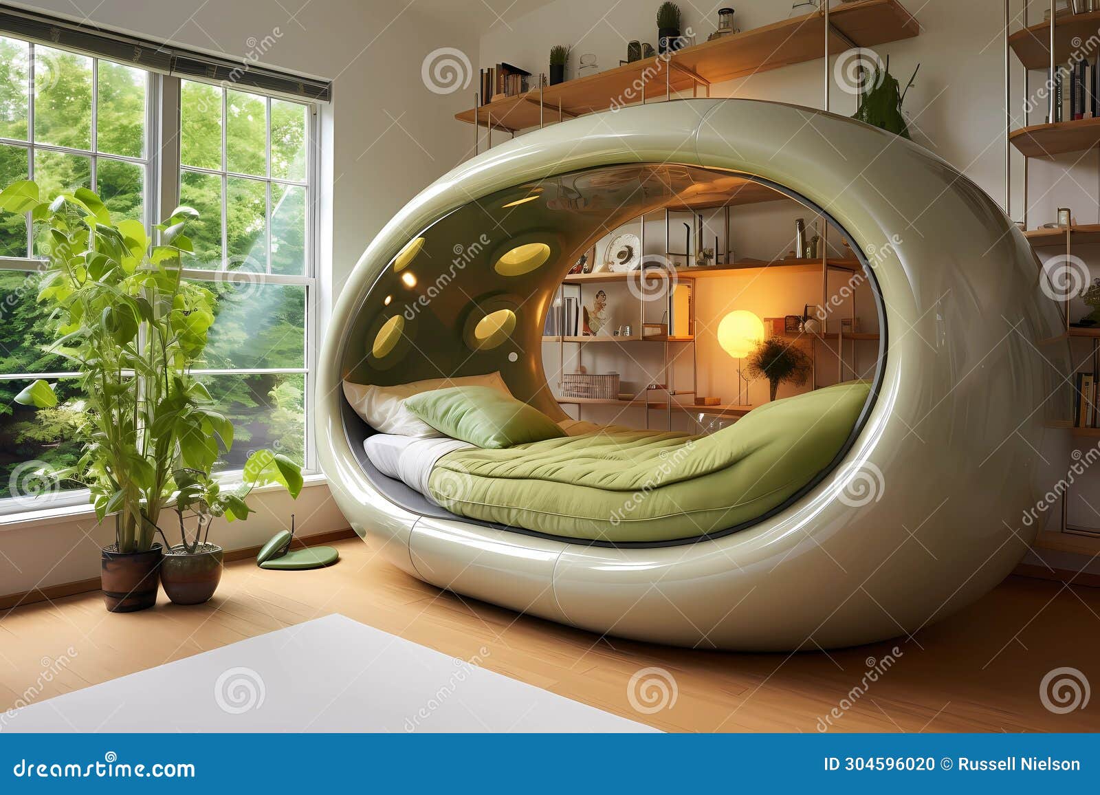 Pod Bed - Various cultures stock illustration. Illustration of sleep ...