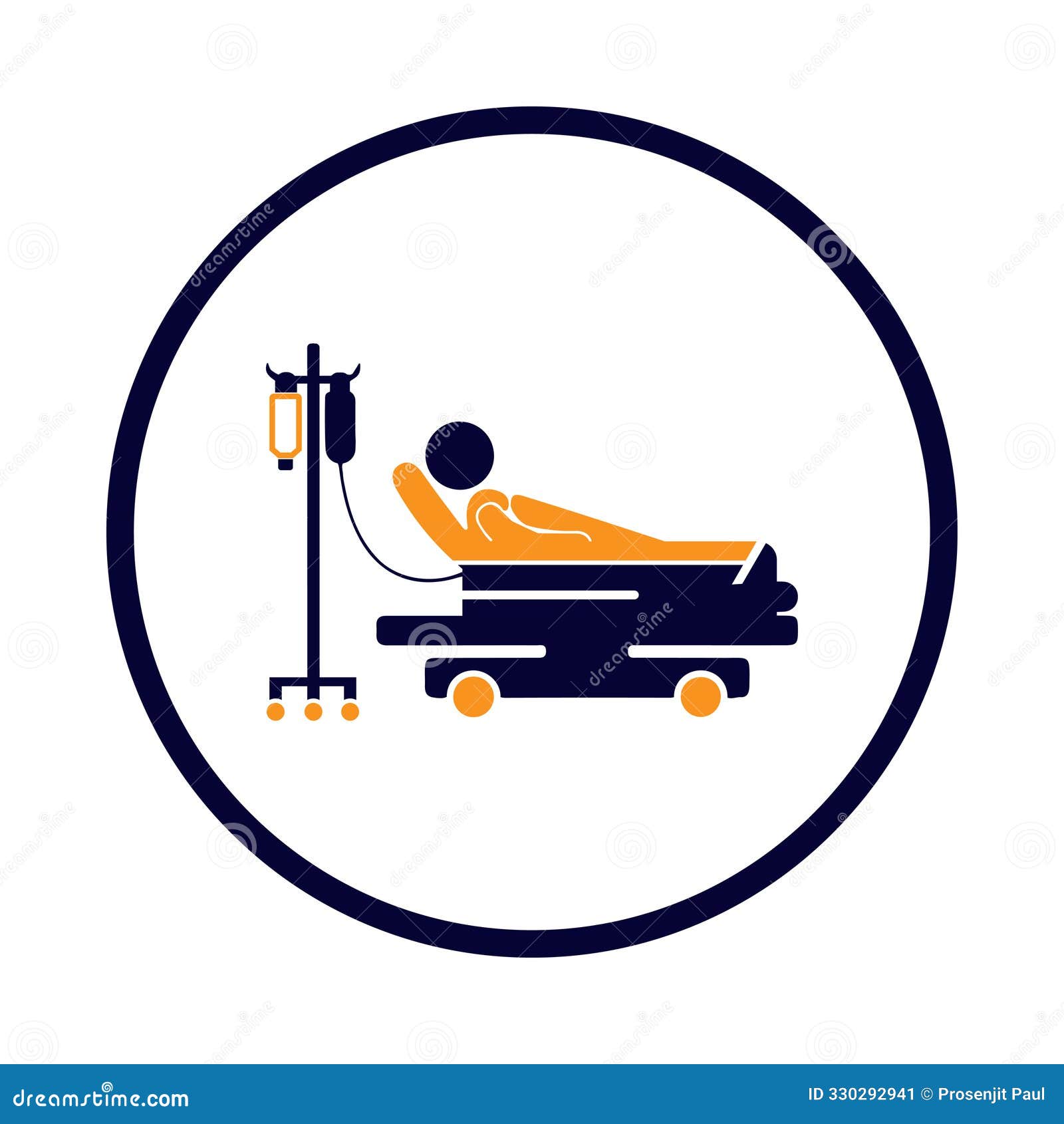 Bed, Hospital, Patient, Hospital Bed, Hospital Patient Bed Icon Stock ...