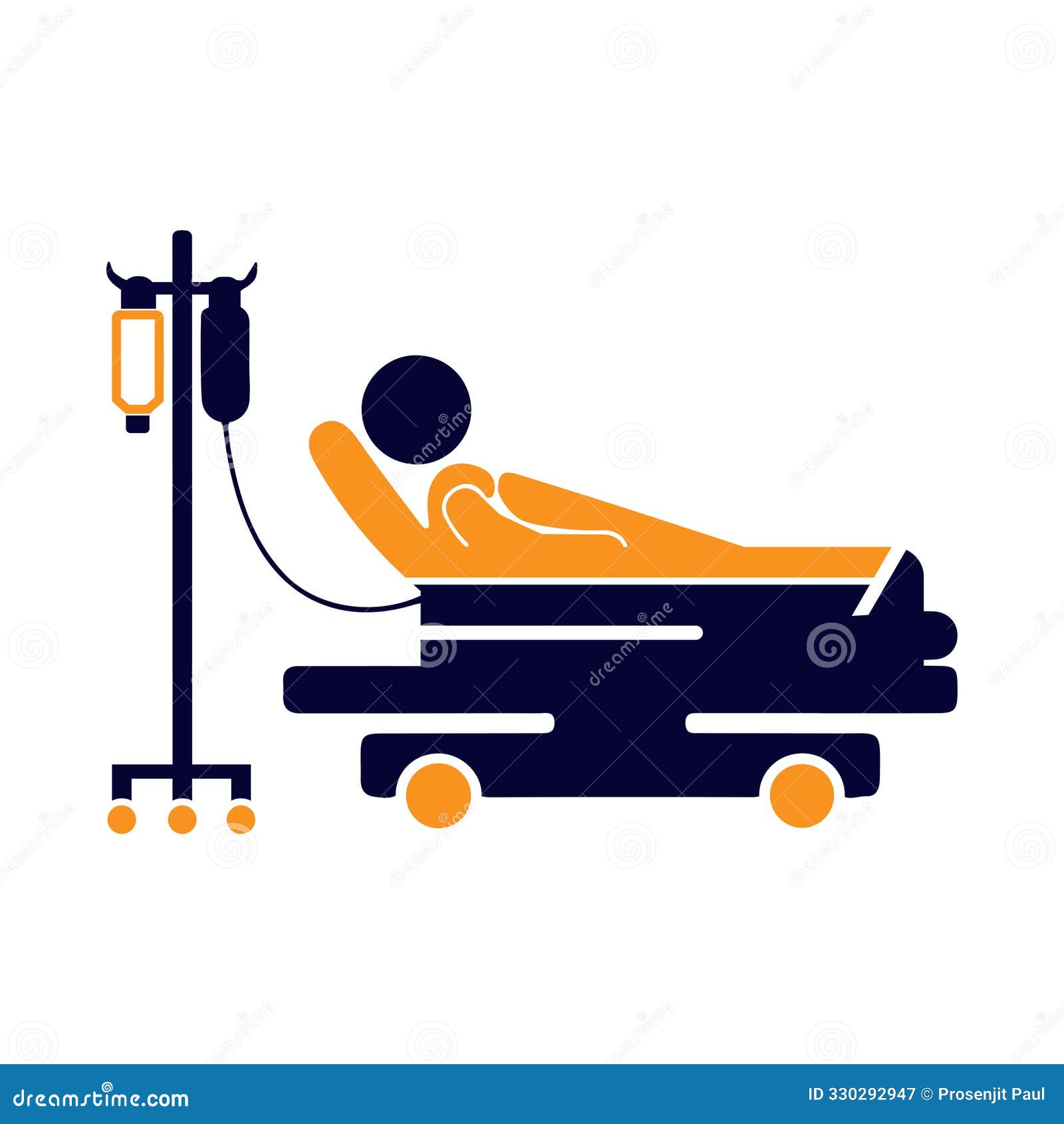 Bed, Hospital, Patient, Hospital Bed, Hospital Patient Bed Icon Stock ...