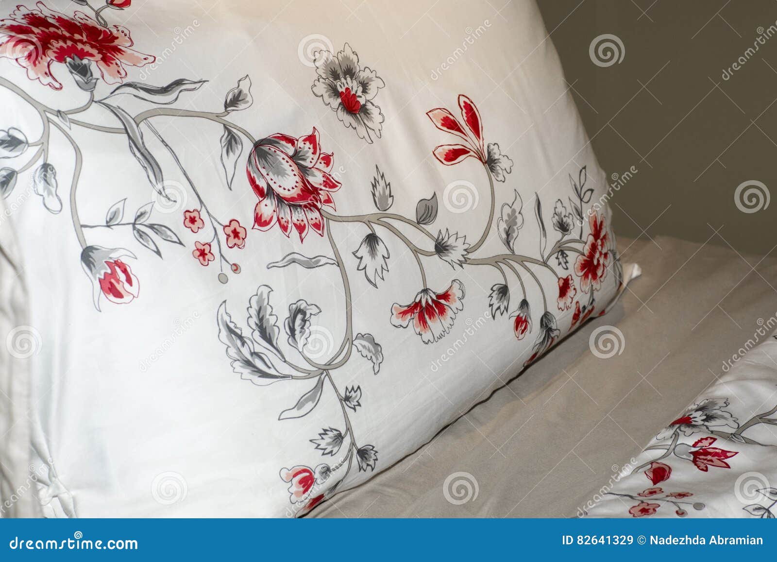 Bed Linen, Interior Design for the Home. Stock Image - Image of dacopy ...