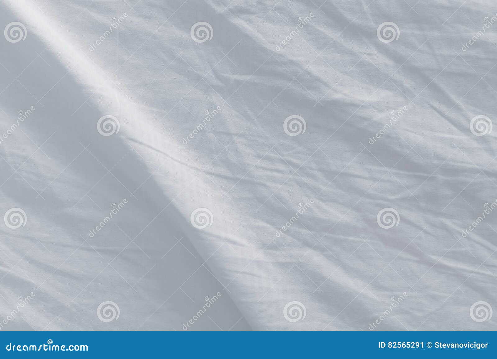 Bed Sheets after Sleep, Top View Texture Stock Image - Image of unmade ...