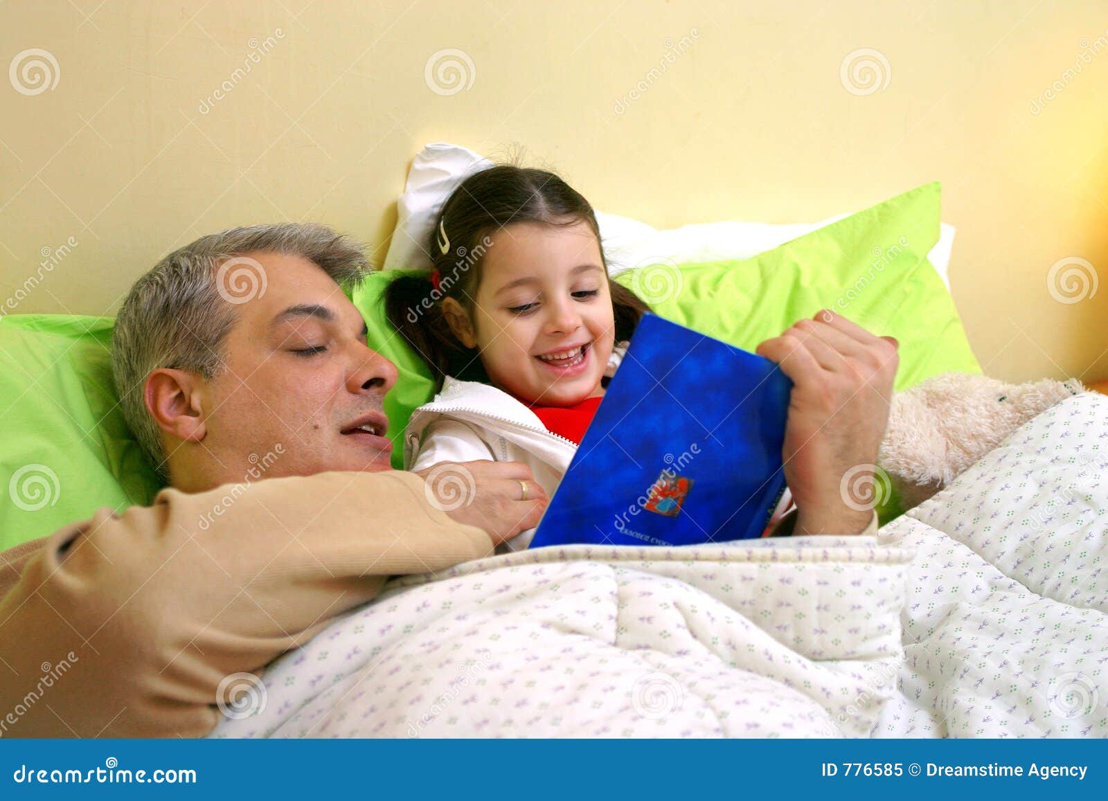 Bed time story stock image. Image of cosy, room, imagination - 776585