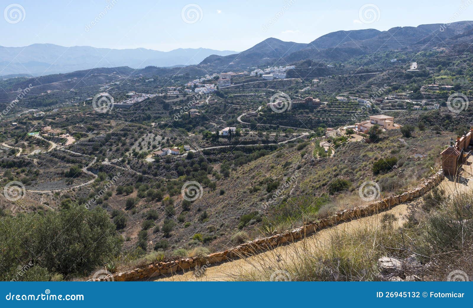 Bedar Village stock photo. Image of mojacar, almeria - 26945132